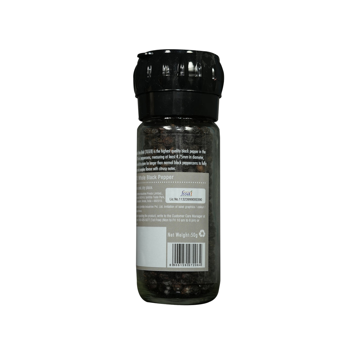 SPRIG Himalayan Pink Salt & TGSEB Black Pepper Grinder Combo, 160g